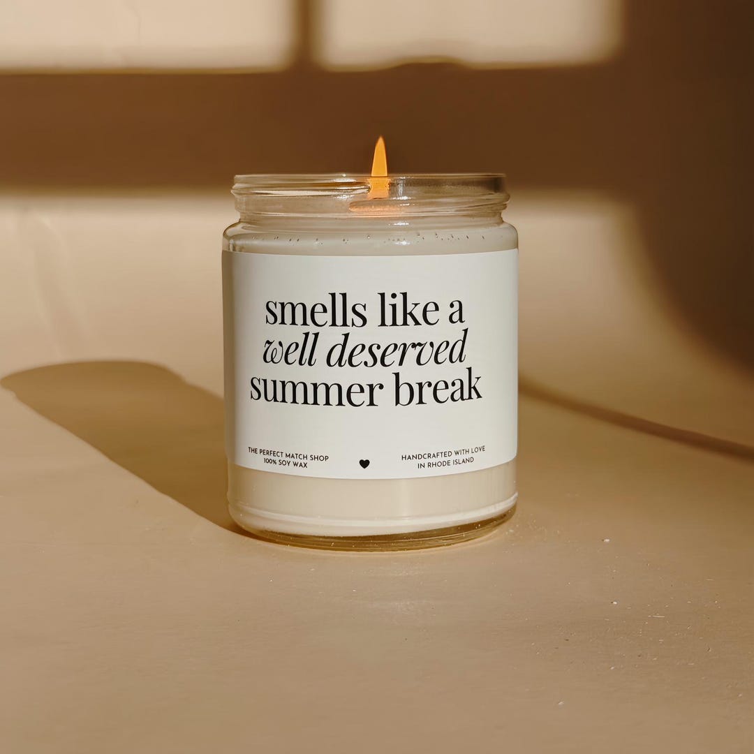 Teacher Gift Well Deserved Summer Break Teacher Appreciation Thank You ...