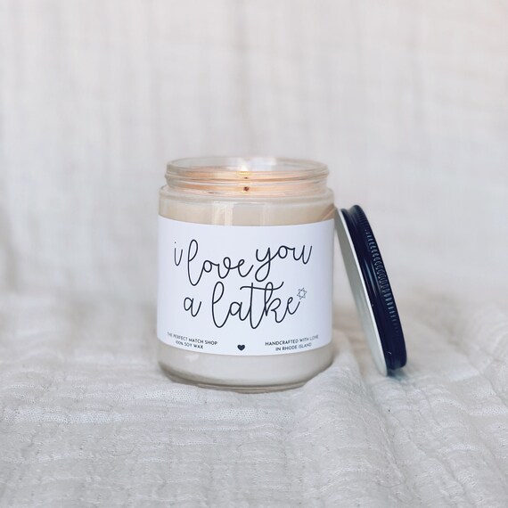 I Love You a Latke Happy Hanukkah Holiday Gifts for Her - Etsy