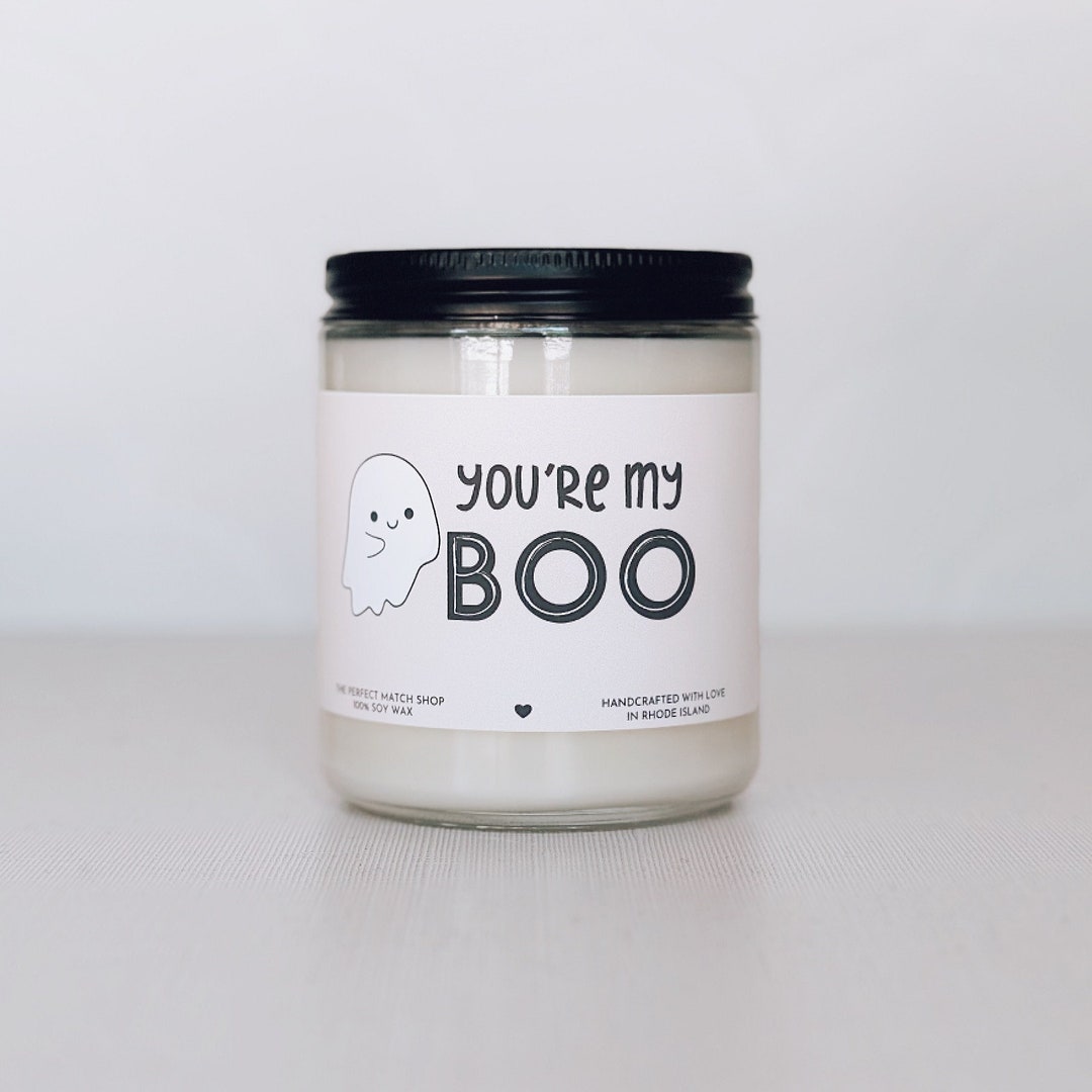 You're My Boo Ghost Candle Halloween Candle Fall Candle Decor Halloween ...