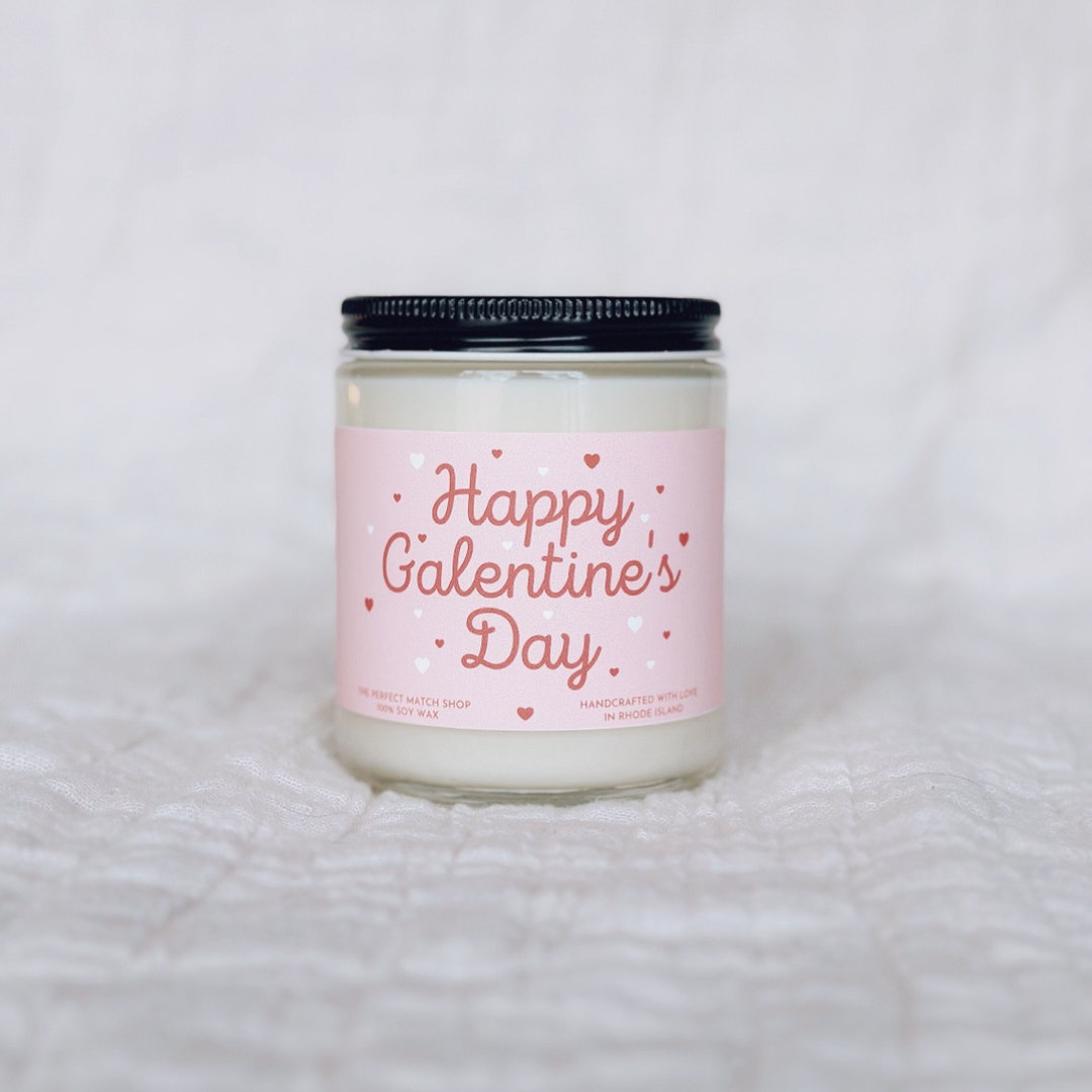 Happy Galentines Day Candle Valentines Day Gift for Best Friend ...