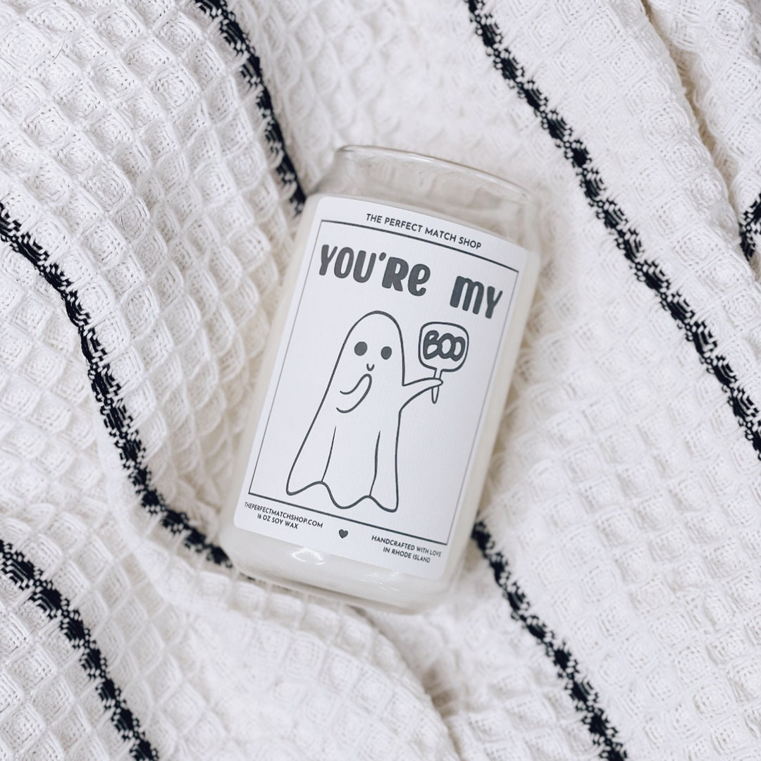 You're My Boo, Halloween Candle, Fall Candle Decor, Halloween Decor ...