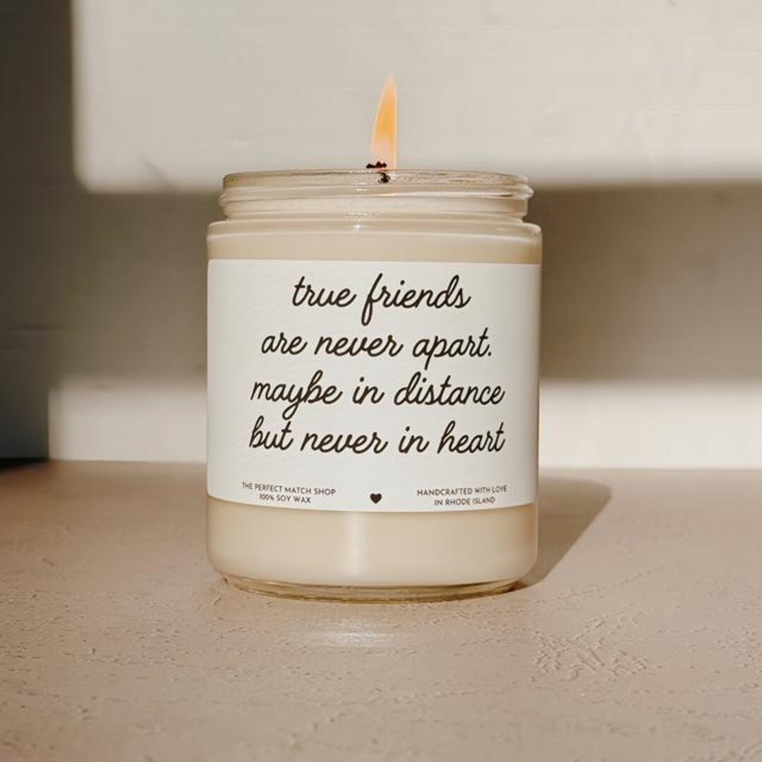 Long Distance Best Friend Candle True Friend Gift Gifts for Best ...