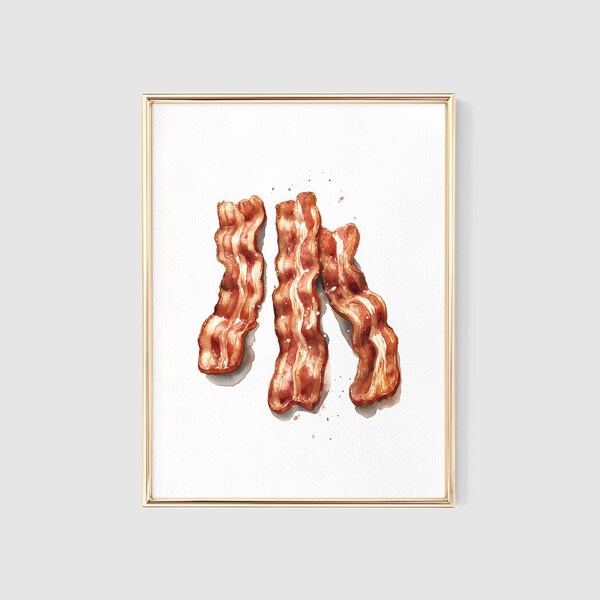 Bacon Art - Etsy