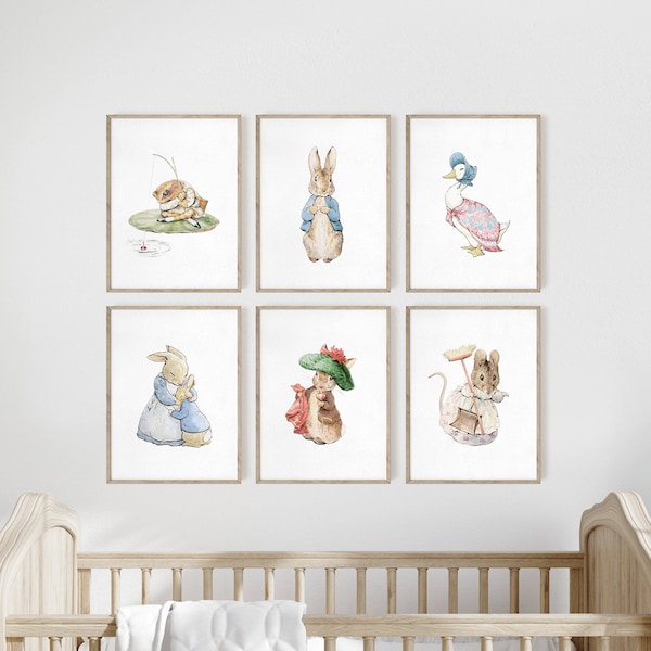 Beatrix Potter Nursery - Etsy