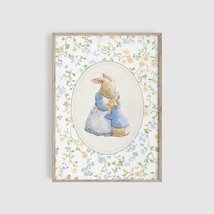 Set of 3 Vintage Peter Rabbit Prints, Peter Rabbit Nursery Decor ...
