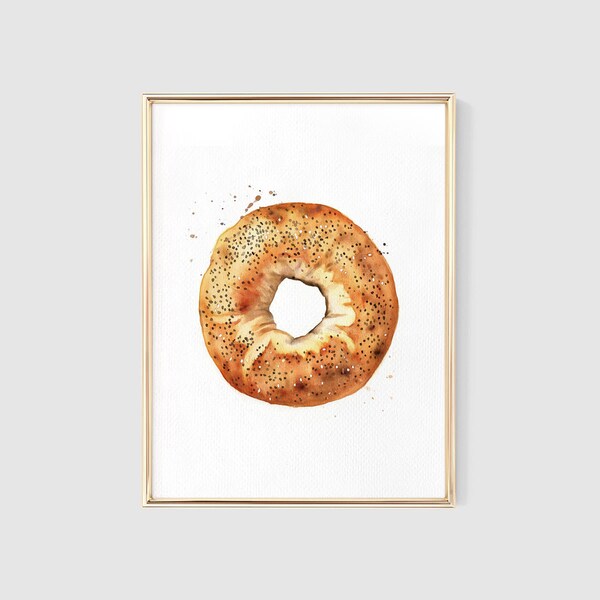 Bagel Art - Etsy