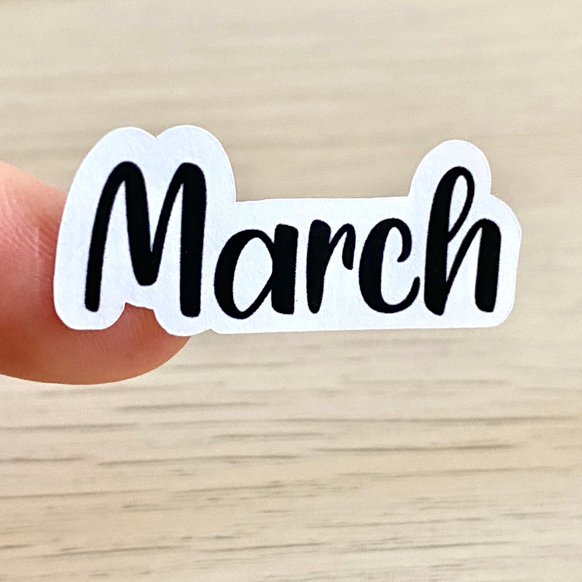 Months Stickers January to December Bullet Journal Bujo | Etsy