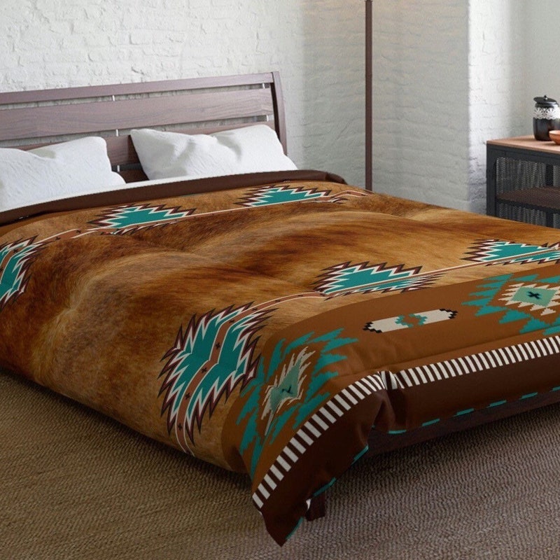 Bed Comforter Western - Etsy UK