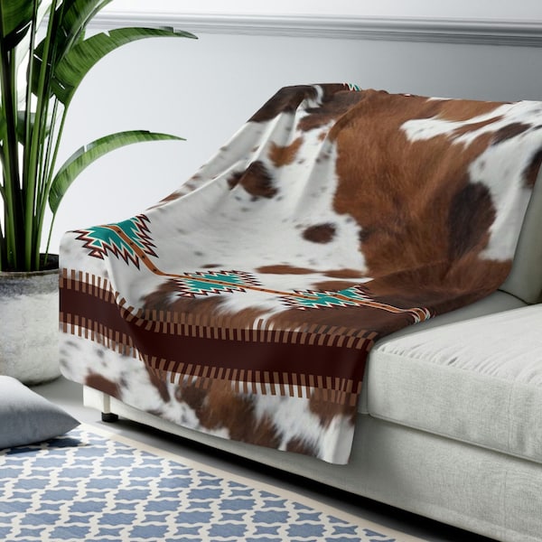 Mink Cow Throw Blanket - Etsy