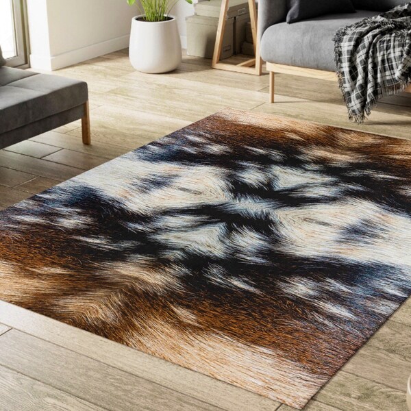 Animal Print Rug - Etsy