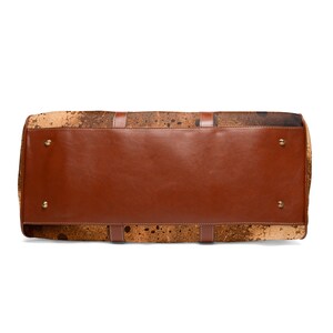 Western Travel Bag | Southwestern Cactus Duffel Bag | Leather Shoulder ...