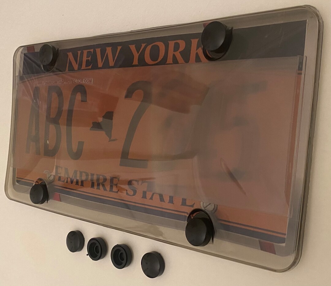 First in Class 1st Gen. Phantom Tag Protector Tinted License - Etsy