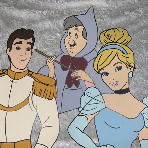 Disney Princess Cinderella Party Prop Character Cut Out - Etsy