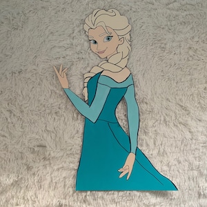 Frozen Party Prop Character Cut Out Standee Elsa Anna Olaf Disney Party ...