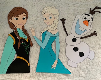 Princess Party Prop Character Cut Out Disney Princess Standee - Etsy