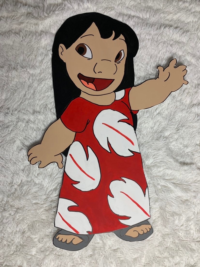 Lilo and Stitch Party Prop Cut Out 2 Ft Tall Character Standee - Etsy UK