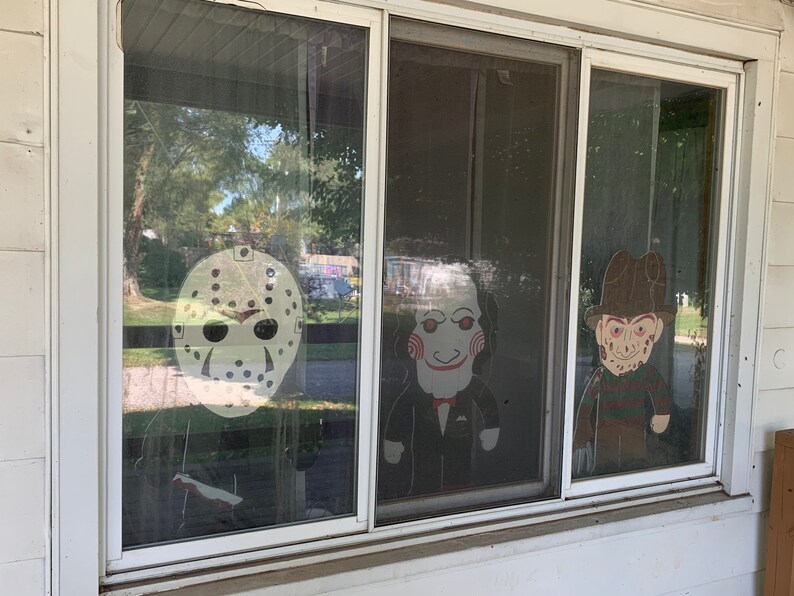 Horror Movie Icon Cutout Prop Standee Halloween Decoration - Etsy