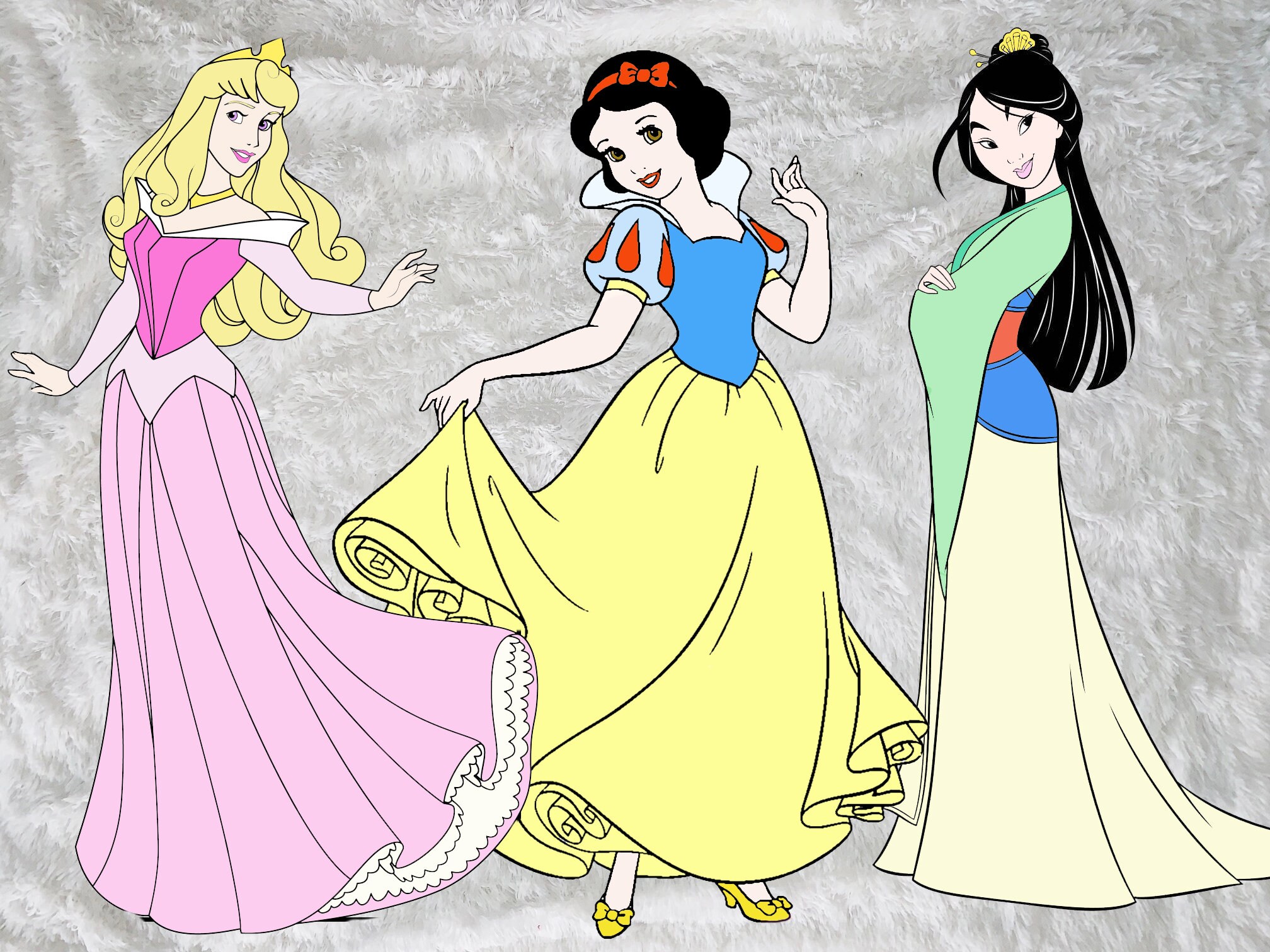 Princess Party Prop Character Cut Out Disney Princess Standee - Etsy