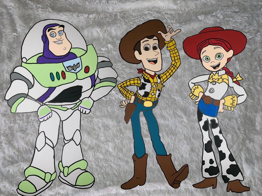 Toy Story Character Party Prop Disney Pixar Birthday Party Theme Woody ...