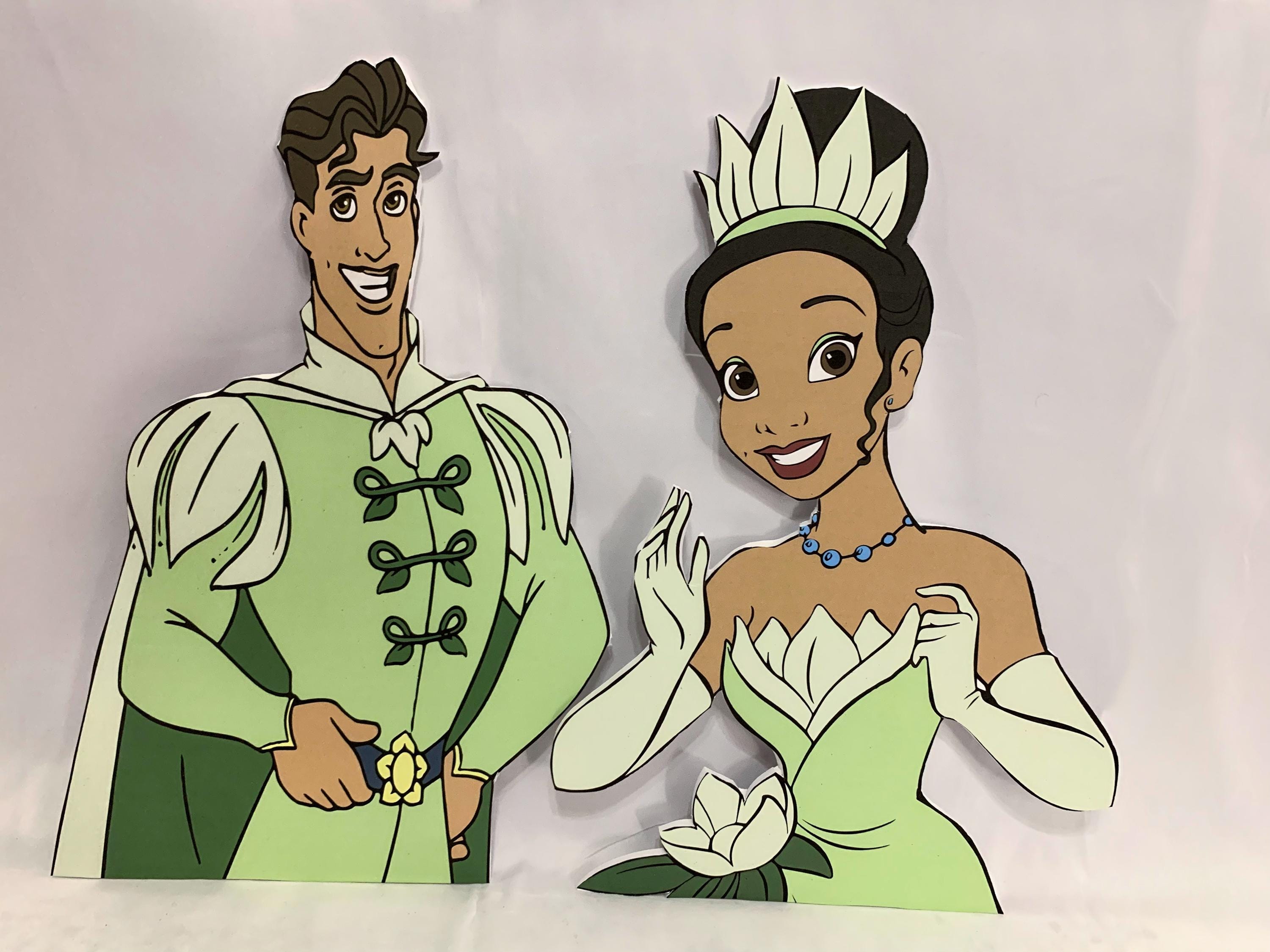 Disney Princess Tiana Princess and the Frog Party Prop Cut Out ...