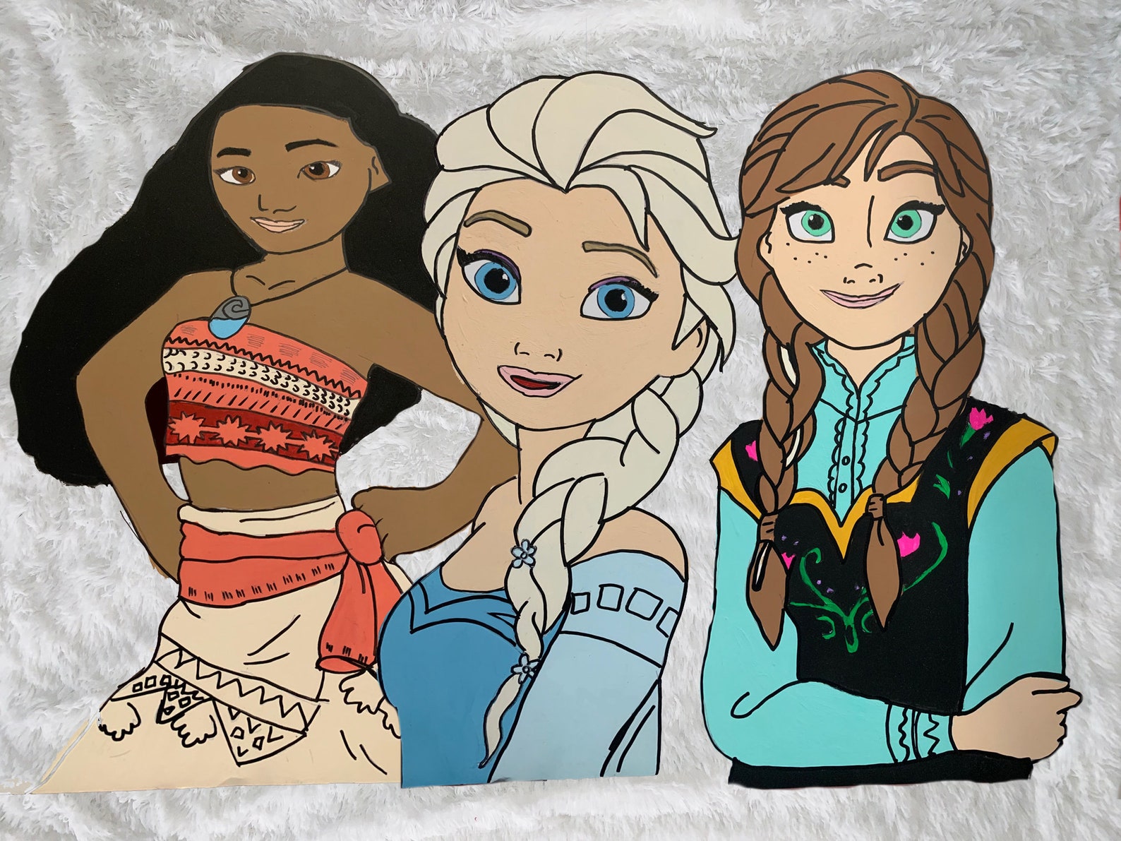 Princess Party Prop Character Cut Out Disney Princess Standee - Etsy