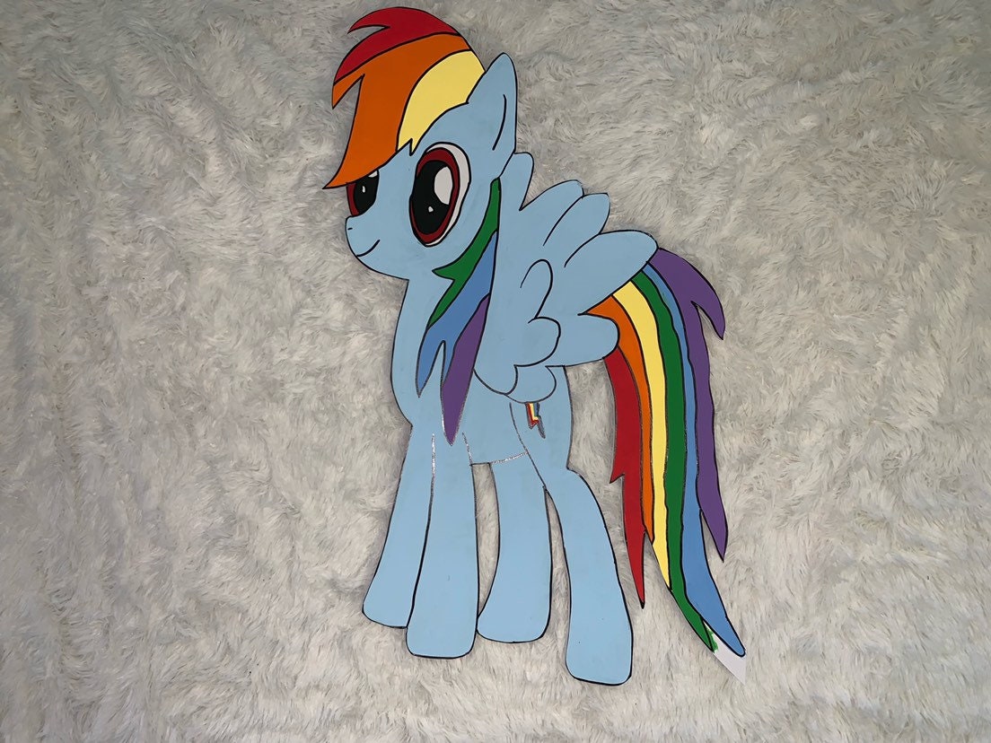 My Little Pony Party Prop Character Cut Out Birthday | Etsy