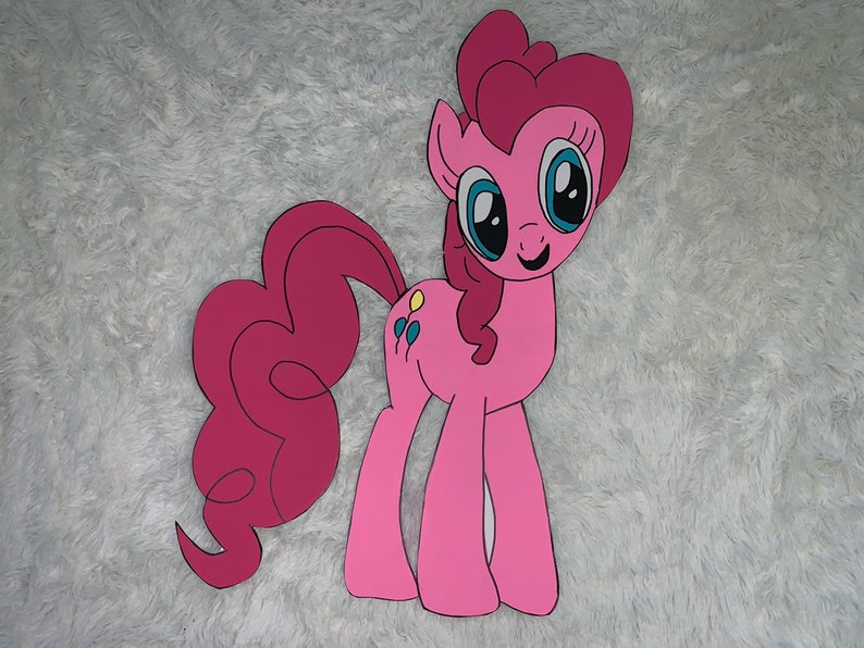 My Little Pony Party Prop Character Cut Out Birthday | Etsy