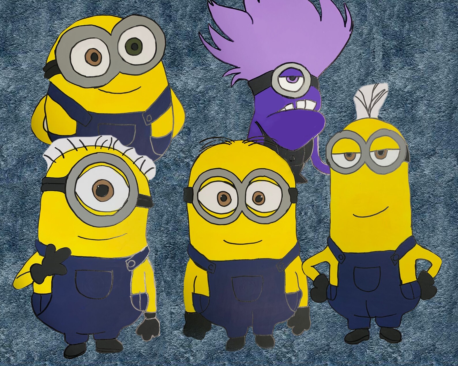Despicable Me Minions Party Prop Character Cut Out Minion - Etsy