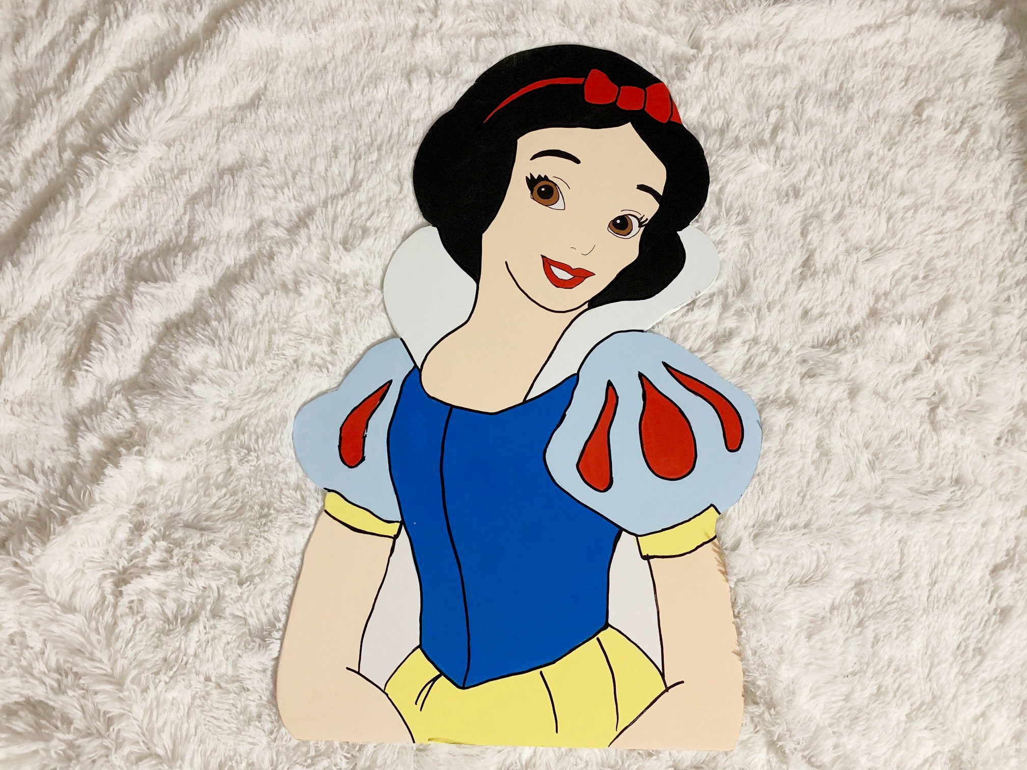 Snow White Party Prop Seven Dwarves Decoration Character Cut - Etsy