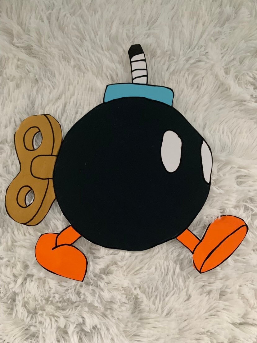 Super Mario Party Props Backdrop Decoration Mario Kart Item | Etsy