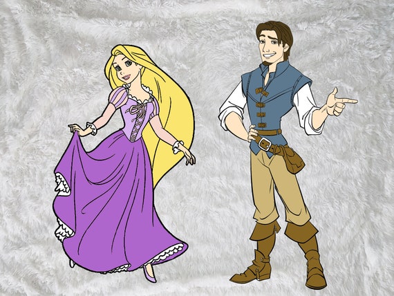 Tangled Rapunzel Party Prop Character Cut Out Disney Princess | Etsy