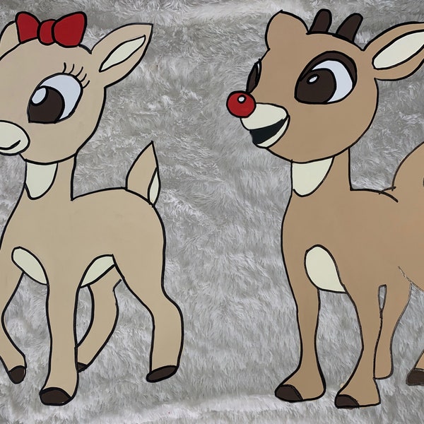 Reindeer Decoration - Etsy