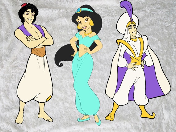 Dibujos De La Princesa Jasmine Y Aladdin Cómo Se Vería Realmente La