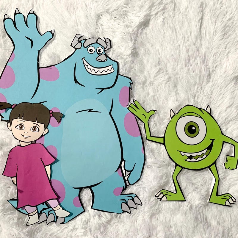 Monster Inc Cutouts - Etsy