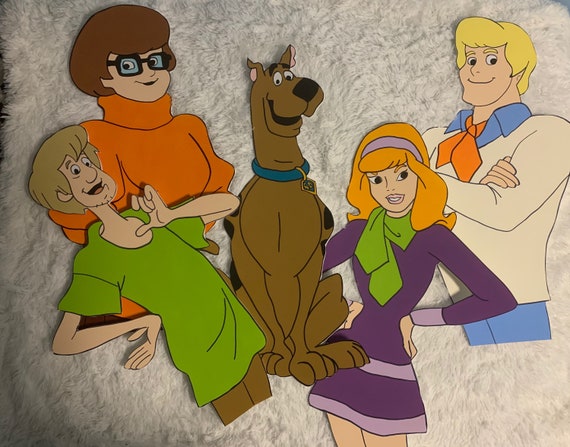 Scooby Doo Party Prop Character Cut Out Birthday Decoration Etsy