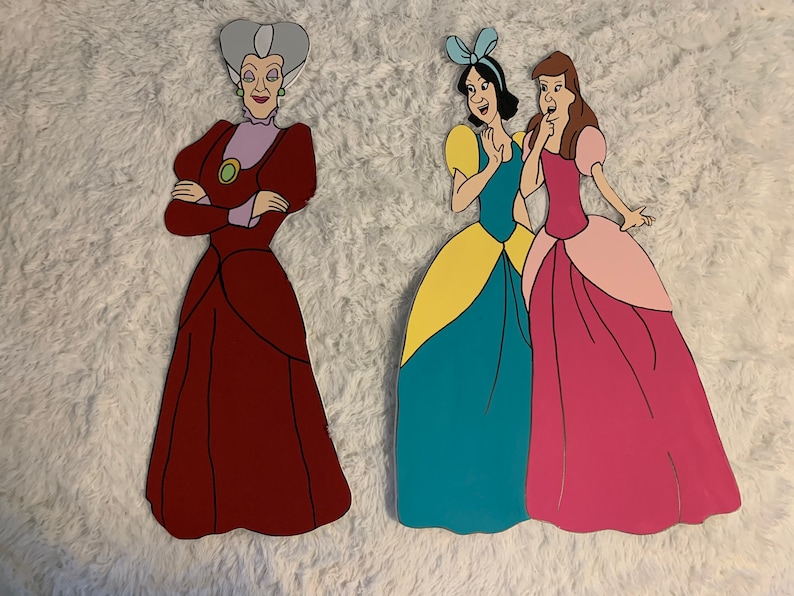 Disney Princess Cinderella Party Prop Character Cut Out Princess ...