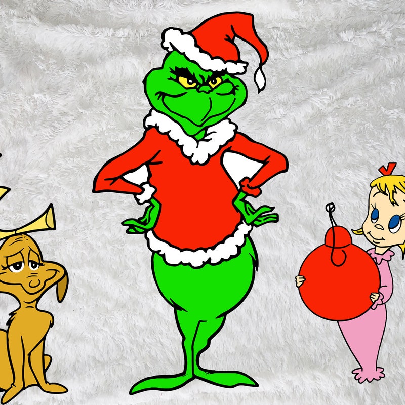 Grinch Cutout - Etsy
