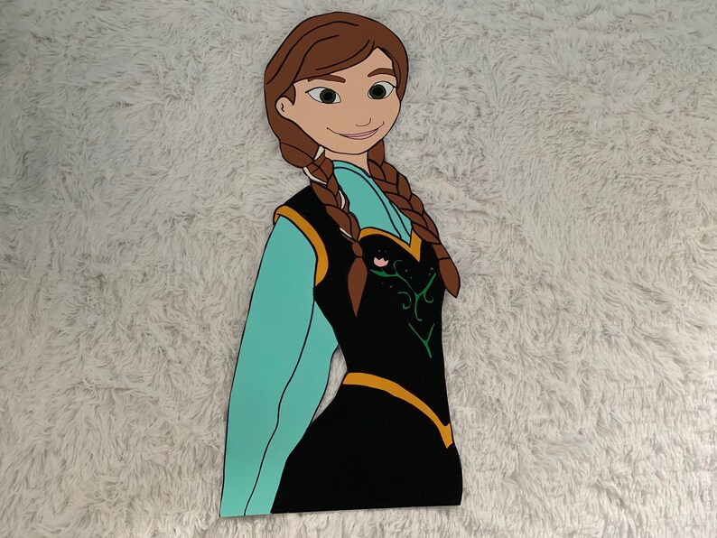 Frozen Party Prop Character Cut Out Standee Elsa Anna Olaf - Etsy