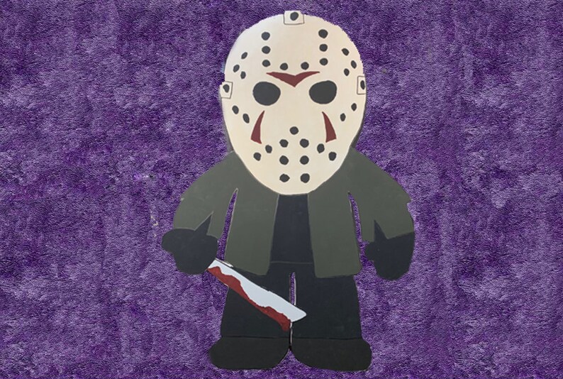 Horror Movie Icon Cutout Prop Standee Halloween Decoration - Etsy