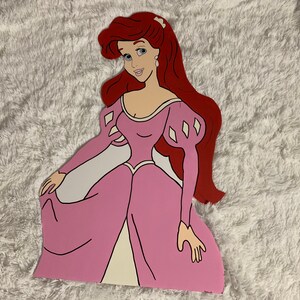The Little Mermaid Party Prop Standee Cut Out Character Ariel Disney ...