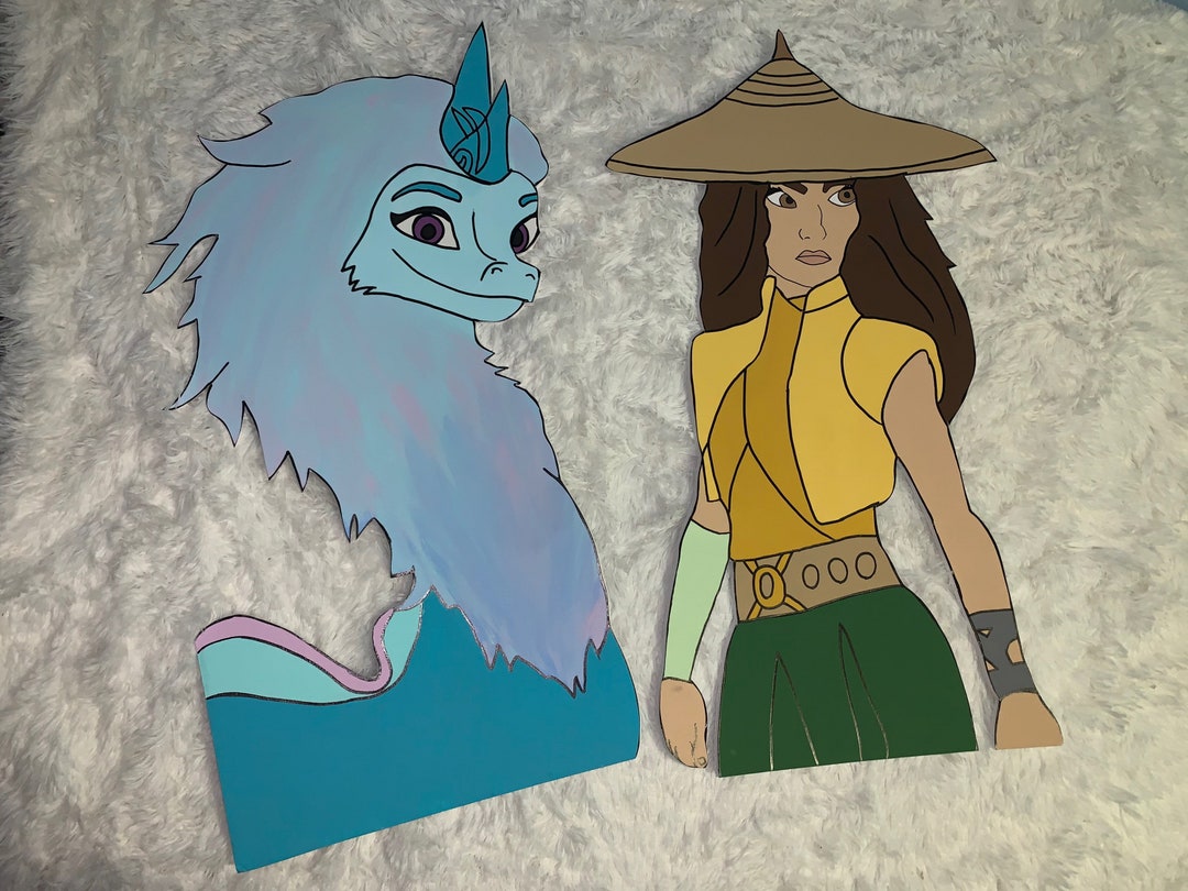 Raya and the Last Dragon Party Prop Disney Princess Character - Etsy
