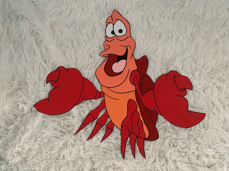 The Little Mermaid Party Prop Standee Cut Out Character Ariel | Etsy