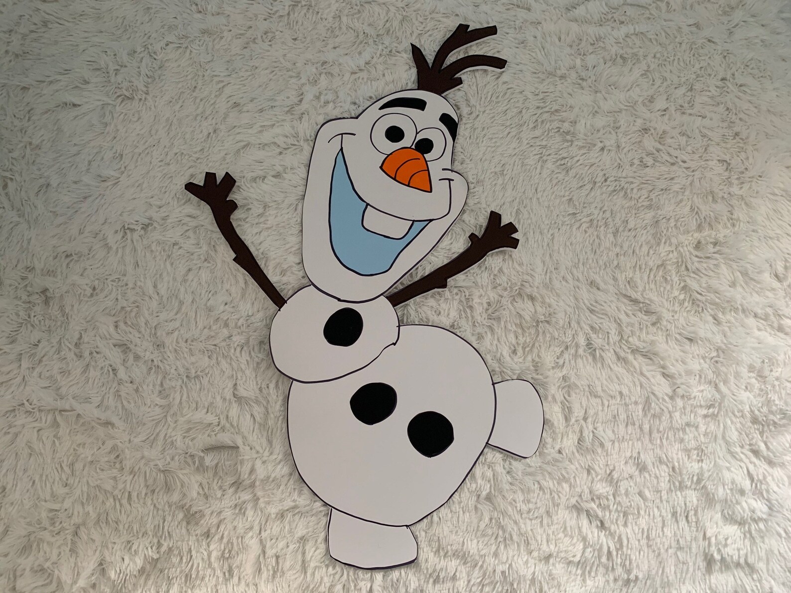 Frozen Party Prop Character Cut Out Standee Elsa Anna Olaf | Etsy