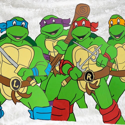 TMNT Party Prop Teenage Mutant Nina Turtles Cut Out Birthday - Etsy