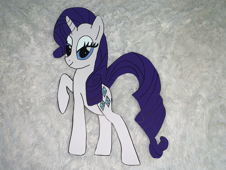 My Little Pony Party Prop Character Cut Out Birthday | Etsy