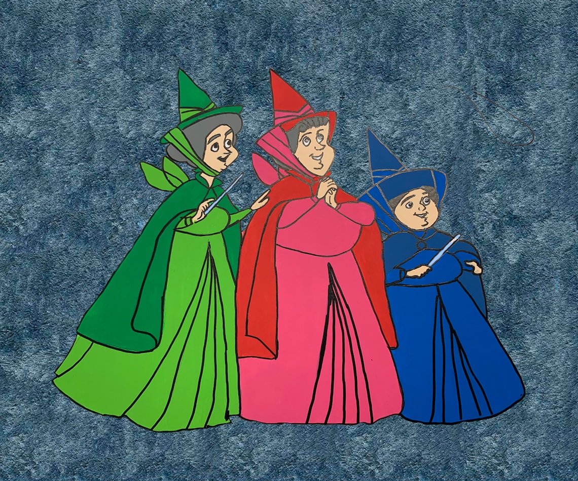 Sleeping Beauty Party Prop Room Decoration Princess Aurora Cut - Etsy