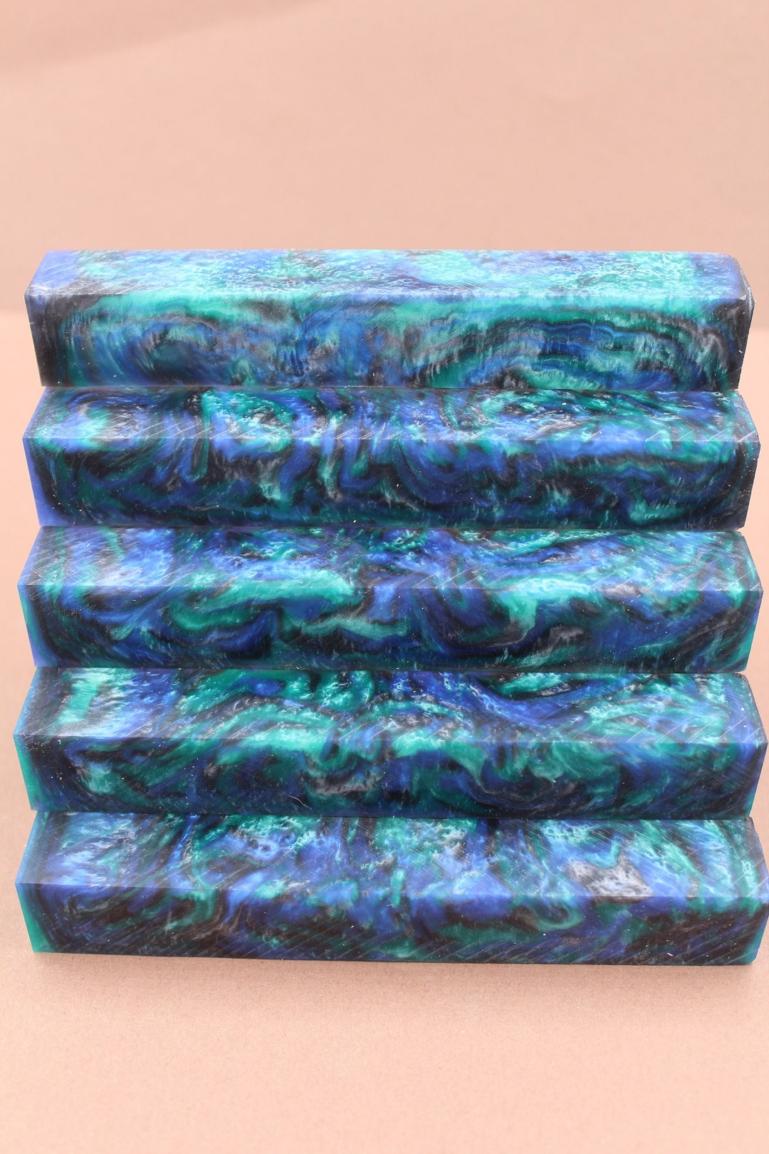 Pen Blanks - 3/4 X 3/4 X 5 - Alumilite Casting MCP 46 - Etsy