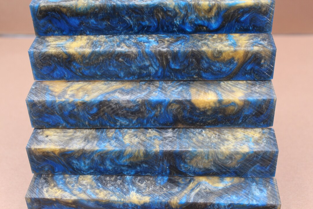 Pen Blanks - 3/4 X 3/4 X 5 - Alumilite Casting MCP1 - Etsy