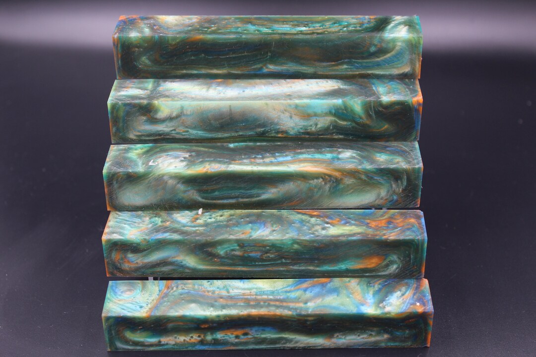 Pen Blanks - 3/4 X 3/4 X 5 - Alumilite Casting MCP17 - Etsy