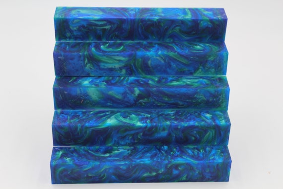 Pen Blanks 3/4 X 3/4 X 5 Alumilite Casting MCP 36 - Etsy